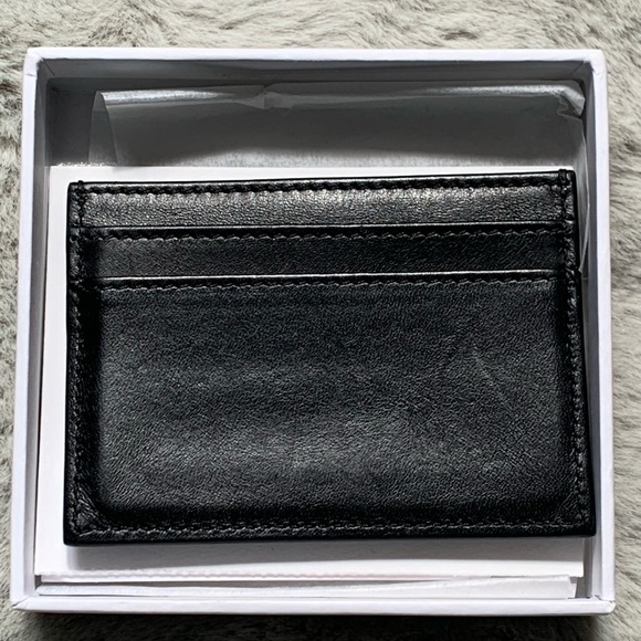 Balmain | Accessories | Balmain Blue Velvet Card Holder | Poshmark
